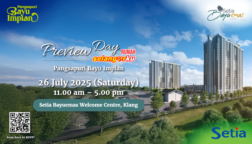 Preview Day: Rumah Selangorku Pangsapuri Bayu Impian - S P Setia ...